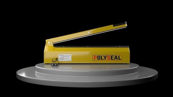 Low Poly Sealing Machine 3D model | CGTrader