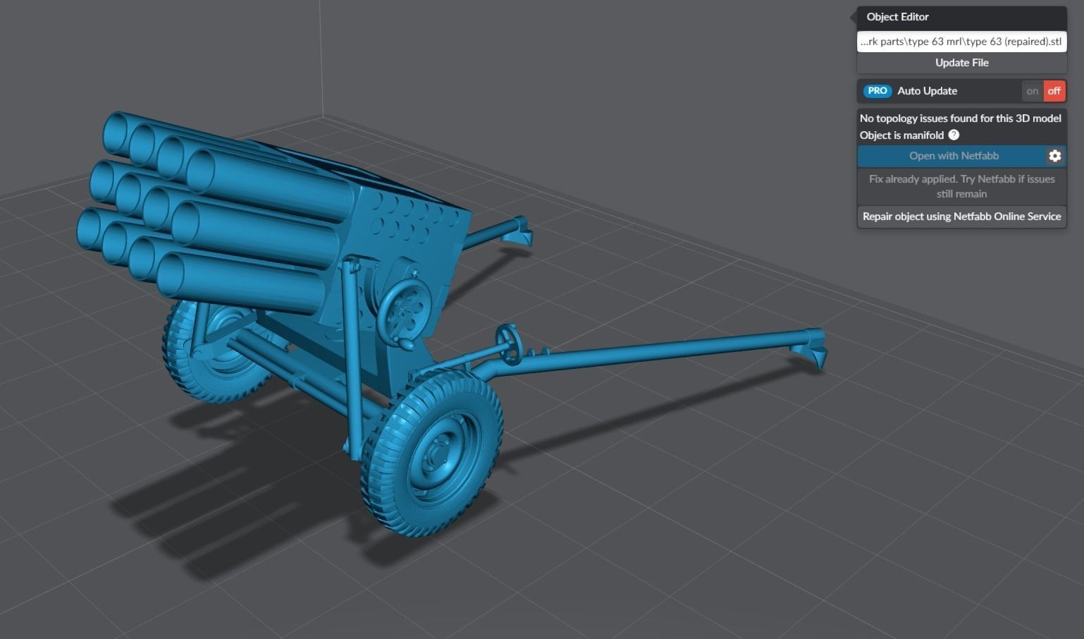 Type 63 MLR scale model 3D model 3D printable | CGTrader