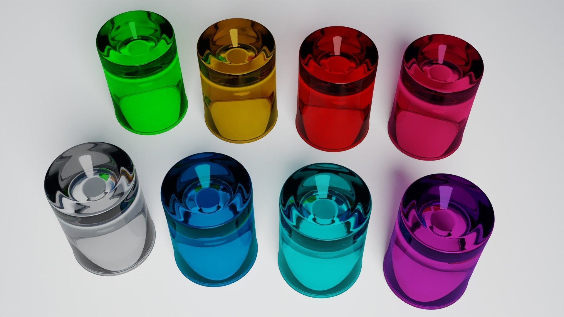 Glass III Shot 3D model | CGTrader