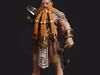 Dwarf One-Arm Warrior 3D model | CGTrader