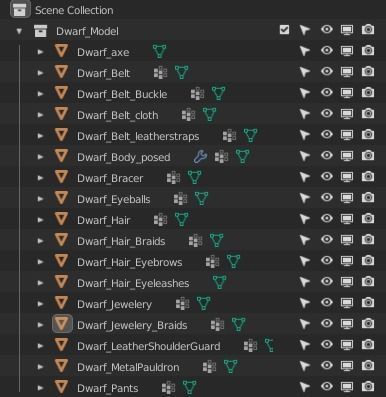 Dwarf One-Arm Warrior 3D model | CGTrader