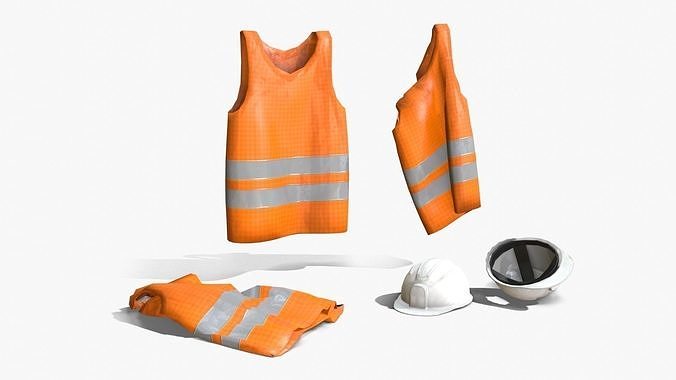 3D model Safety Equipments Set 02 VR / AR / low-poly | CGTrader