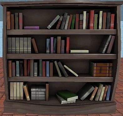 Garrys mod 3D Library Model Garrys mod 3D Kitaplik Model free 3D model ...