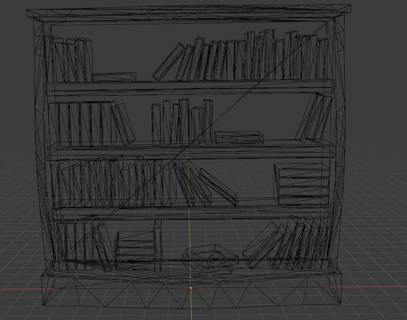 Garrys mod 3D Library Model Garrys mod 3D Kitaplik Model free 3D model ...