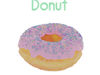 Vanilla Donut - Material Only 3D model | CGTrader