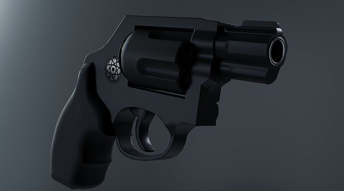 3D model Smith and Wesson 340pd VR / AR / low-poly | CGTrader