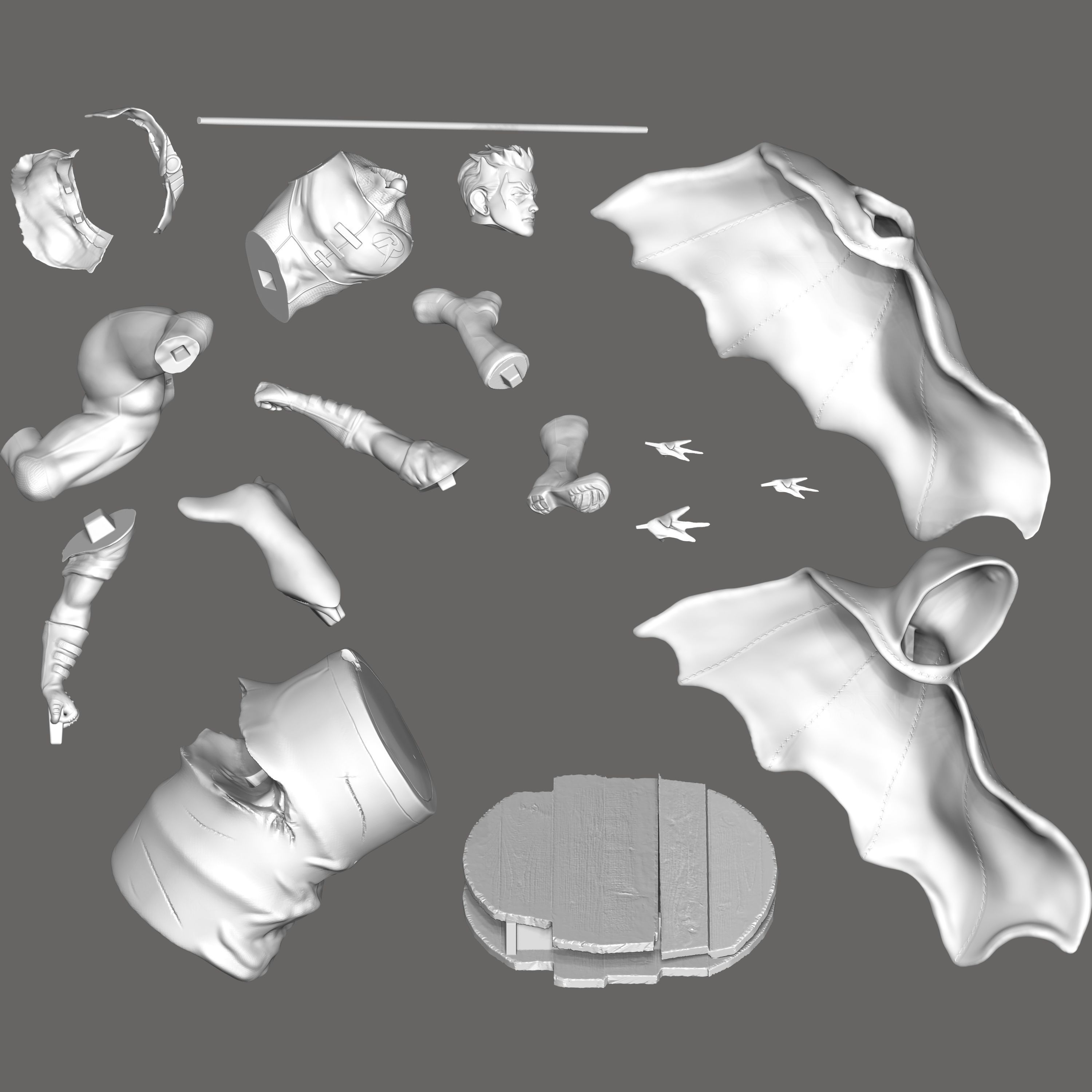 Robin 3D model 3D printable | CGTrader