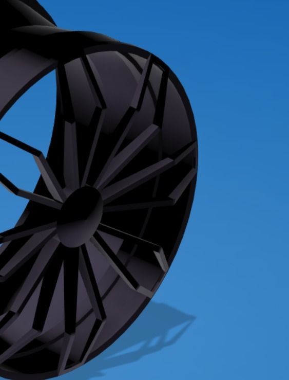 SPORT RIM 3D model 3D printable | CGTrader