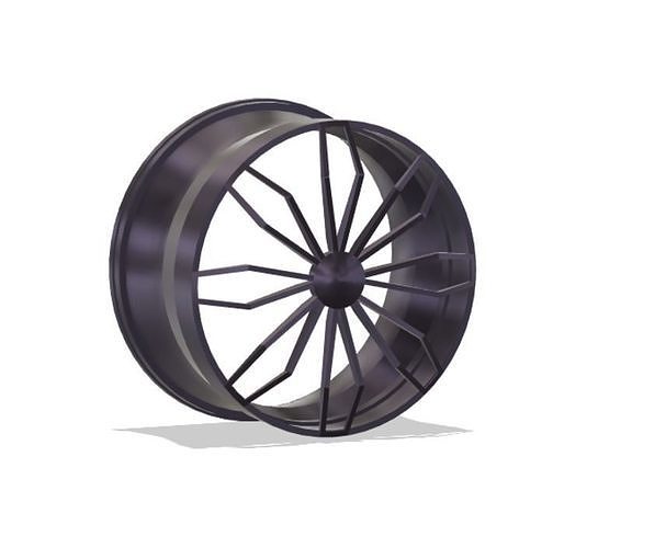 SPORT RIM 3D model 3D printable | CGTrader