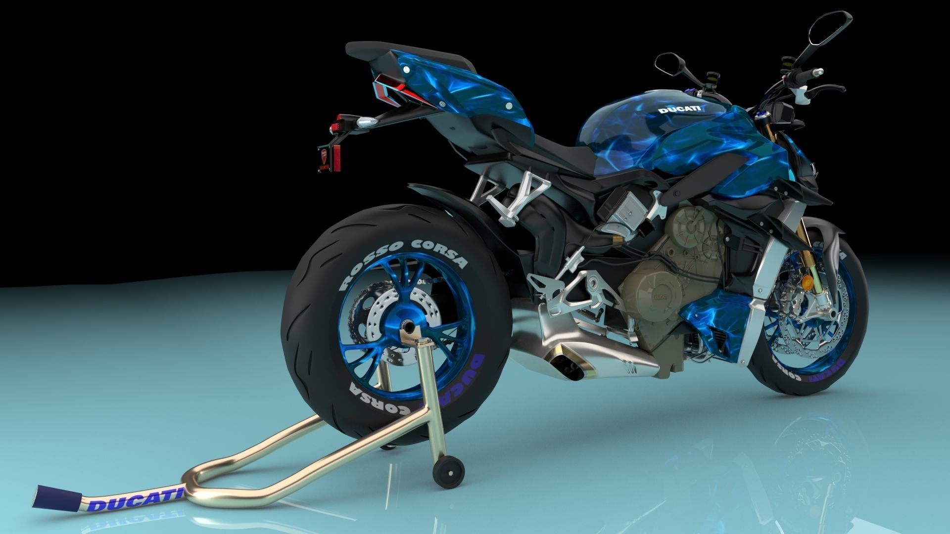 ducati 3D model animated | CGTrader