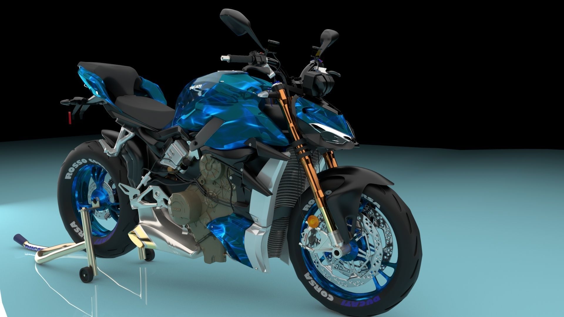 ducati 3D model animated | CGTrader