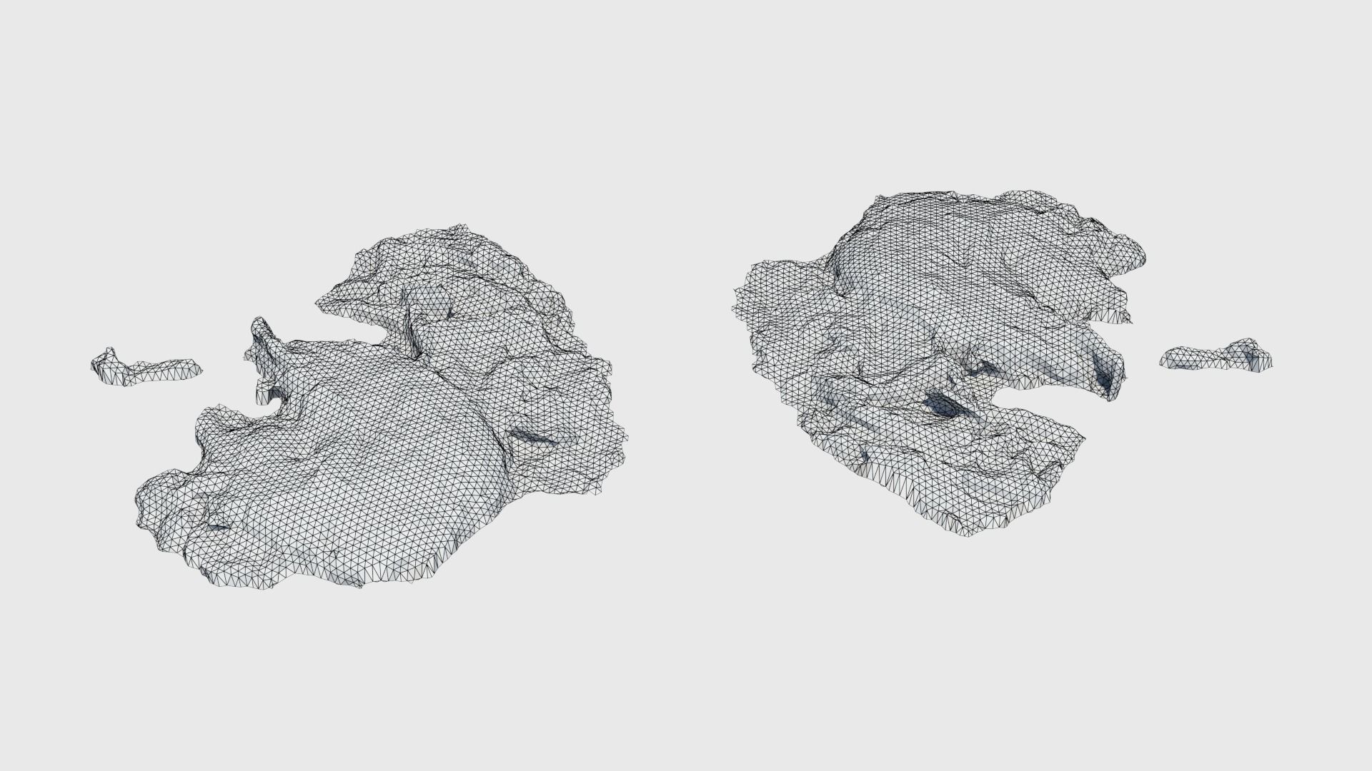 3D model Cow manure set VR / AR / low-poly | CGTrader