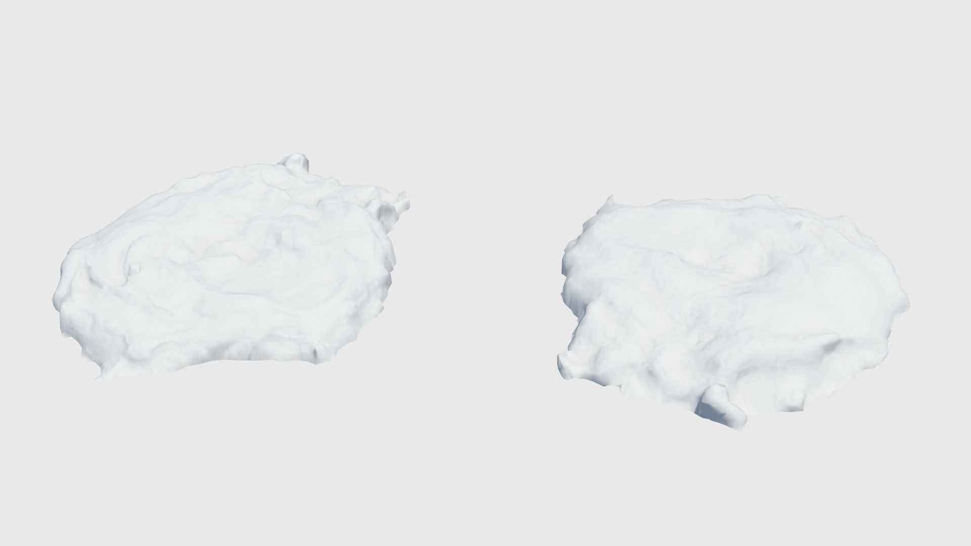 3D model Cow manure set VR / AR / low-poly | CGTrader