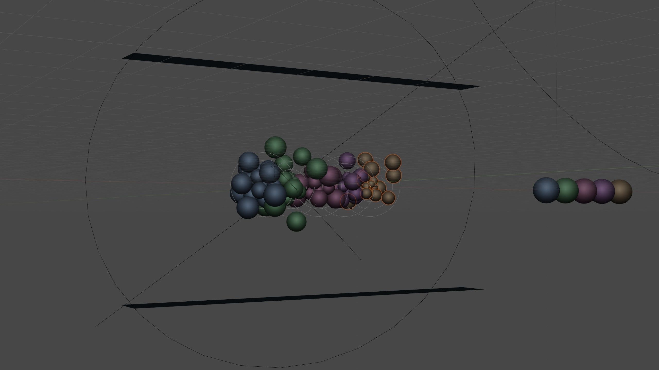 Music balls 3D model animated | CGTrader