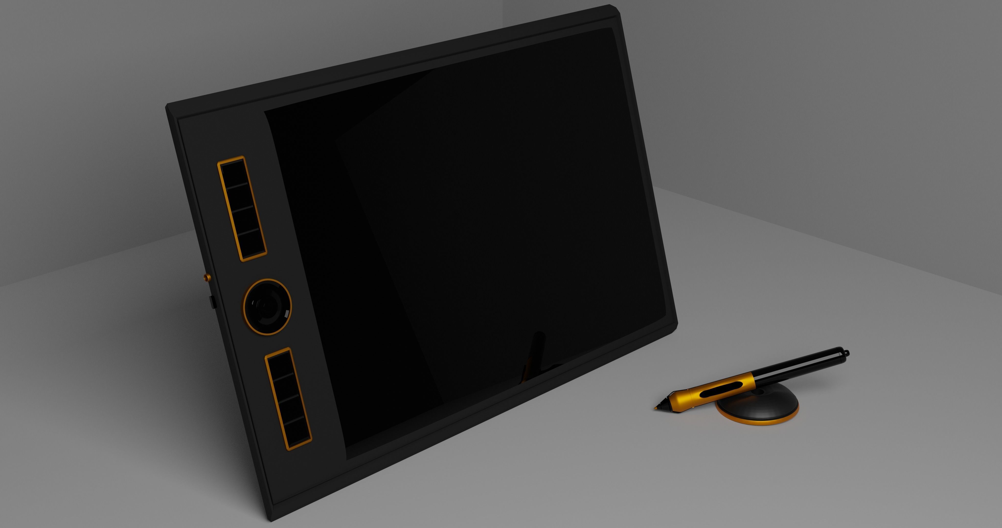 DIGITAL PAINTING BOARD 3D model | CGTrader