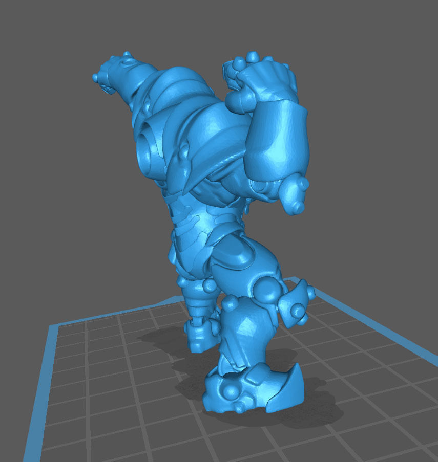 Reinhardt - Flex 3D model 3D printable | CGTrader