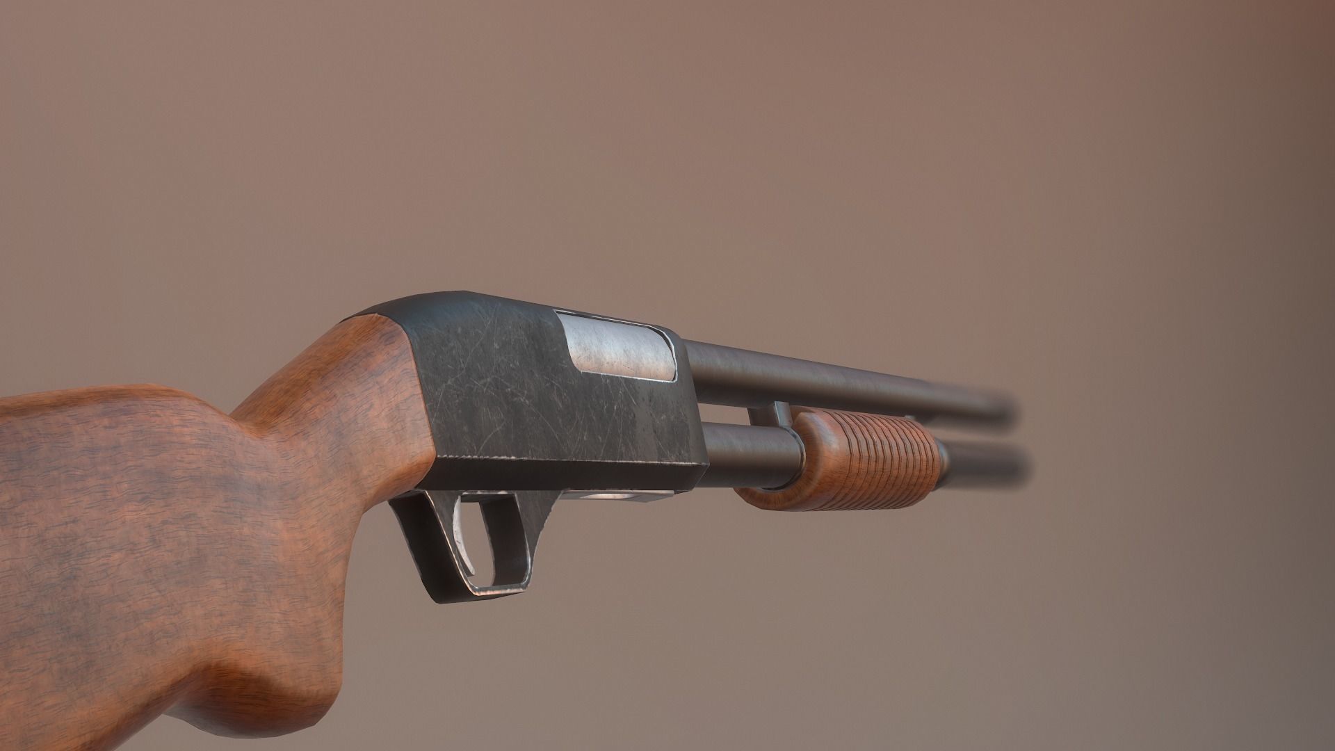 3D model MP-133 shotgun VR / AR / low-poly | CGTrader
