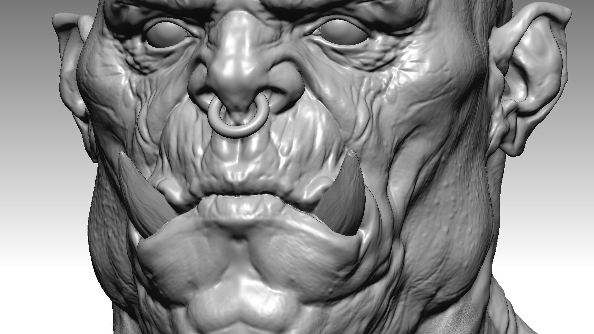Orc HiPoly Hobbit style 3D model | CGTrader