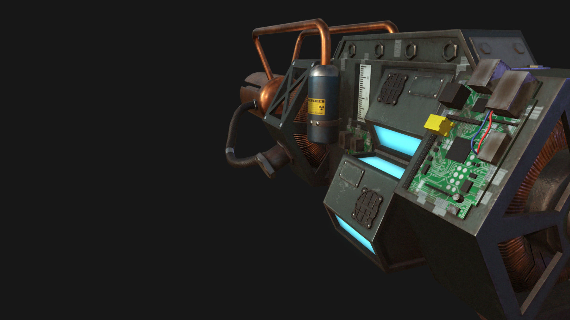 3D model Tau Cannon from Half Life VR / AR / low-poly | CGTrader