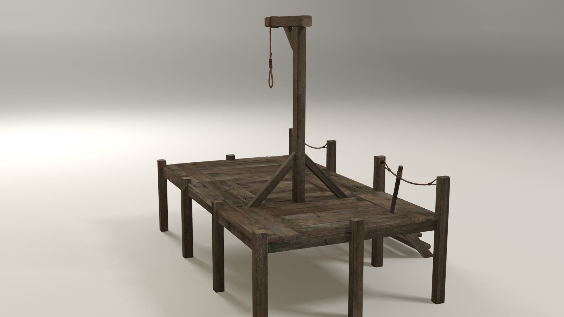 3D model Hanging noose VR / AR / low-poly | CGTrader