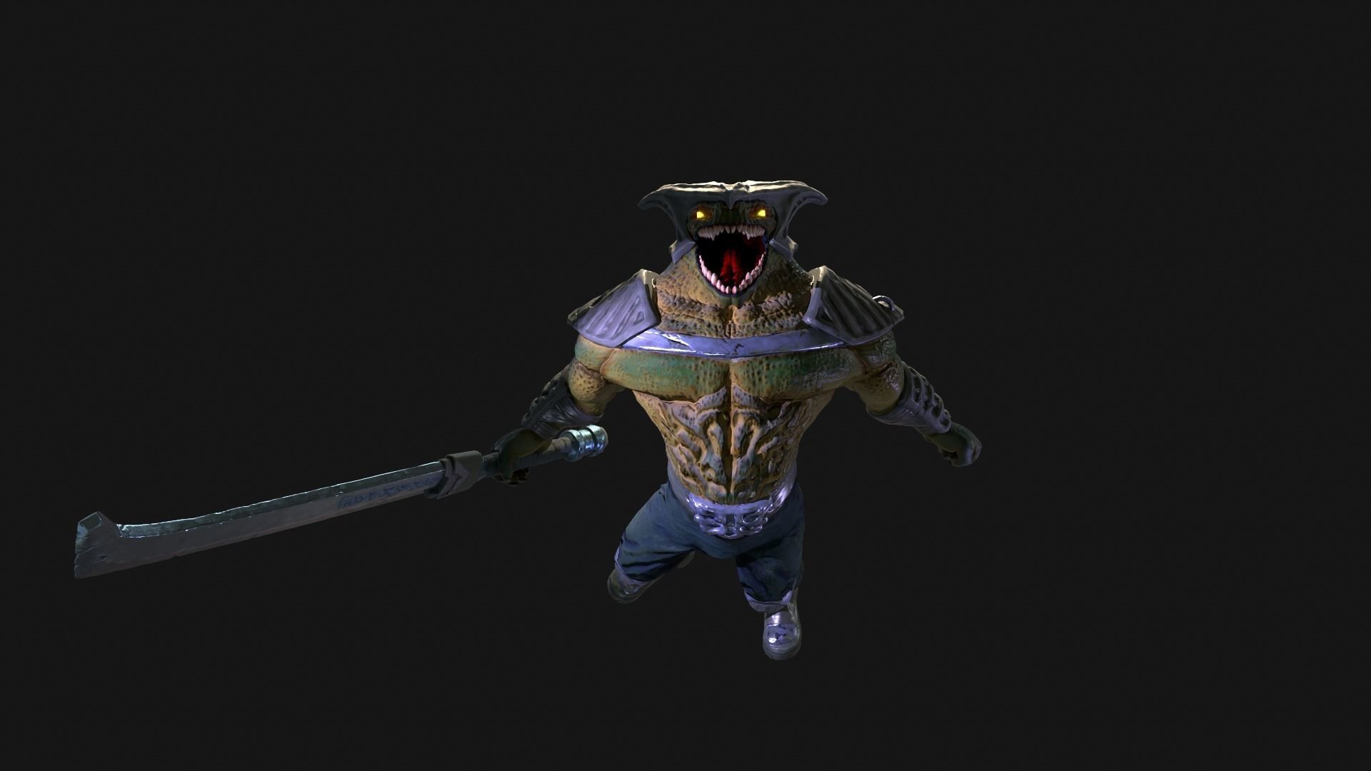 3D model Reptile-Dragonite VR / AR / low-poly | CGTrader