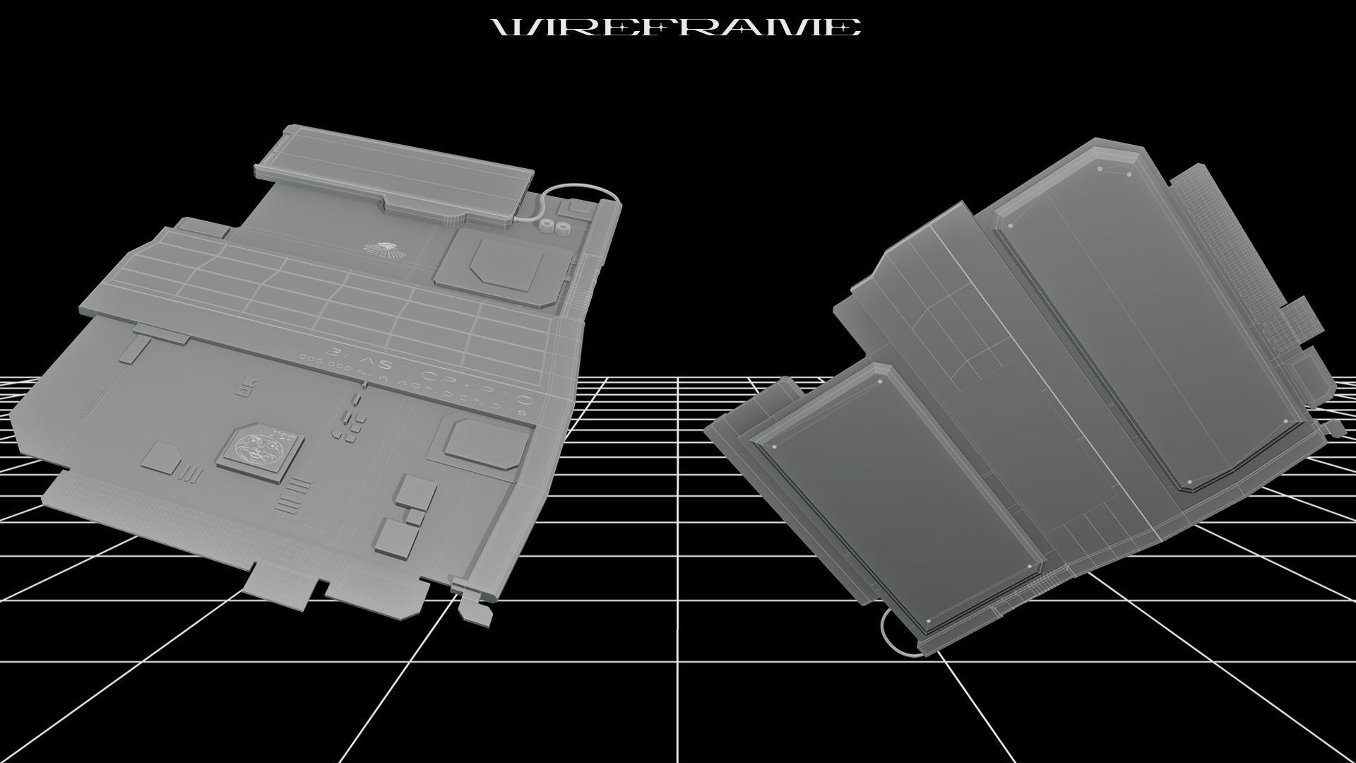 Bio-Digital crypto ledger 3D model | CGTrader