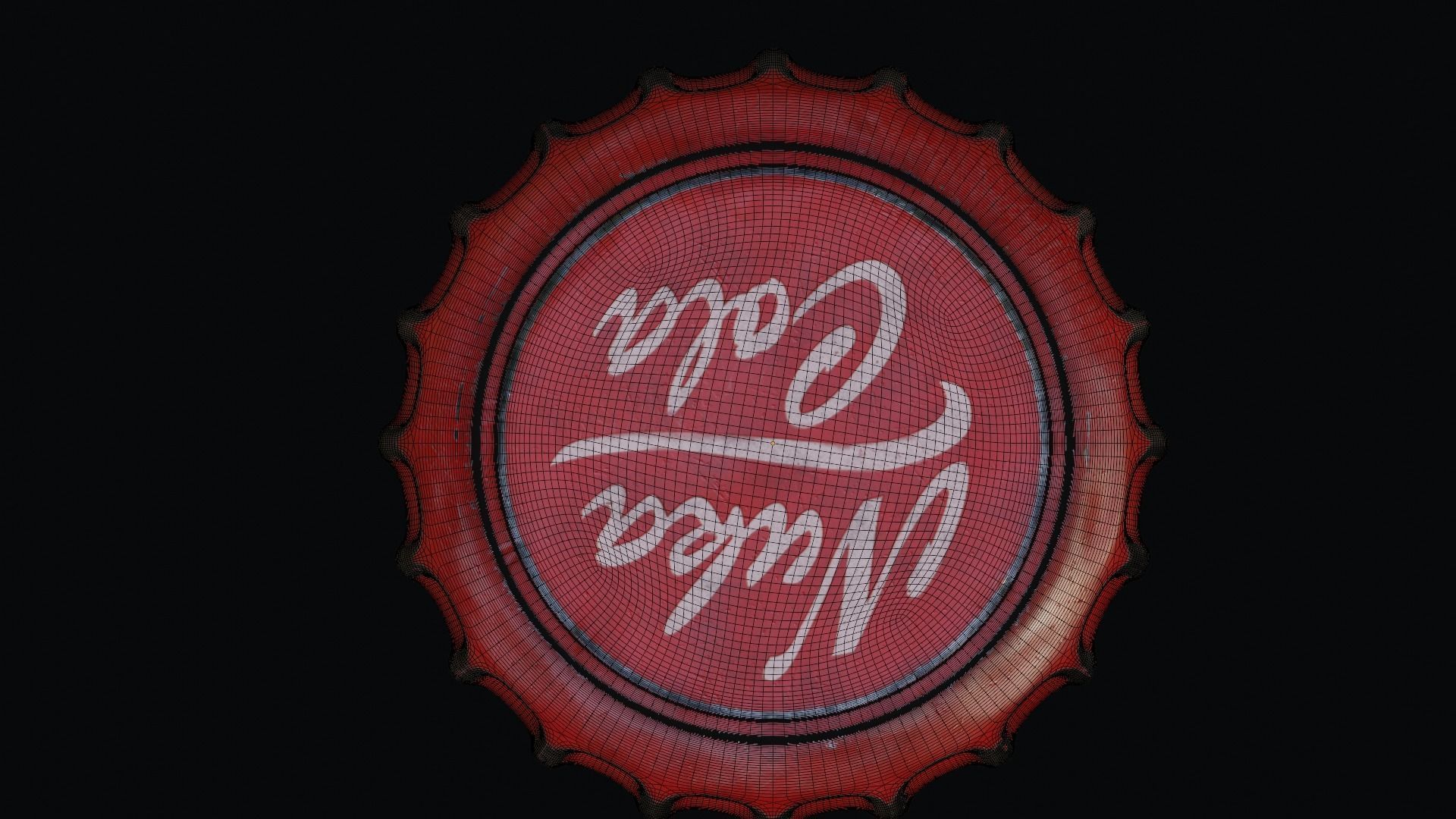 Nuka Cola Cap 3D model | CGTrader