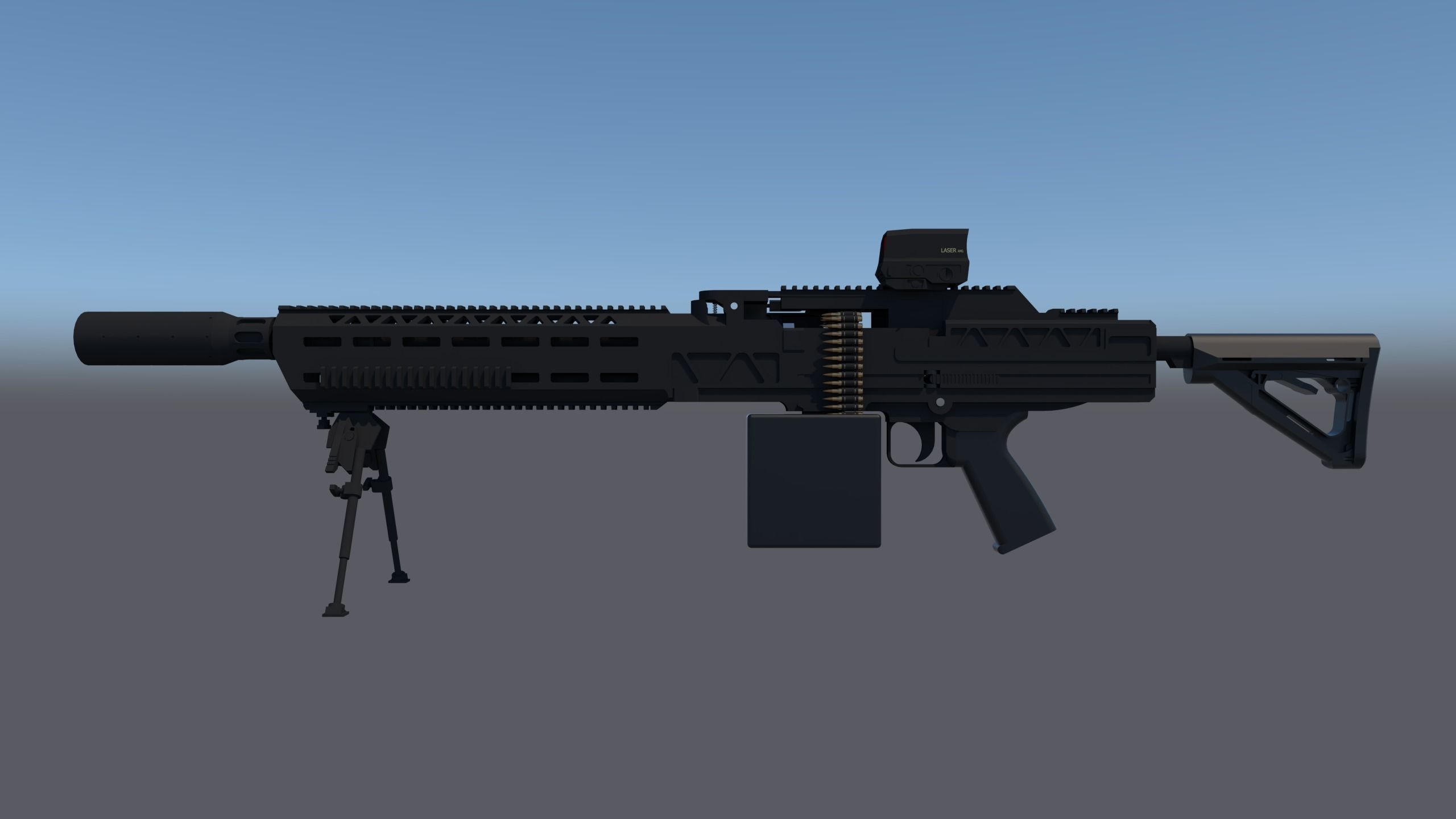 IAC Hammer LAMG Mod SUP 3D model | CGTrader