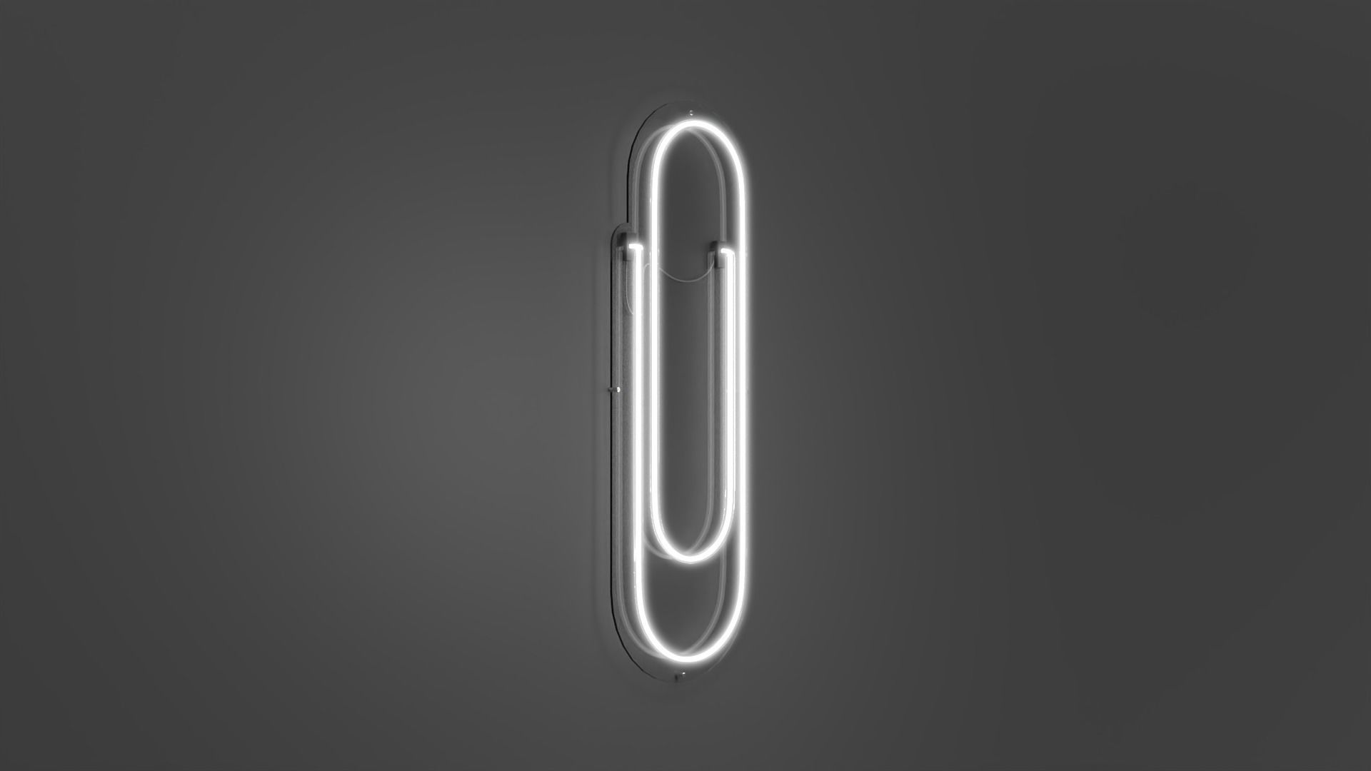 Clip - Neon Sign 3D model | CGTrader