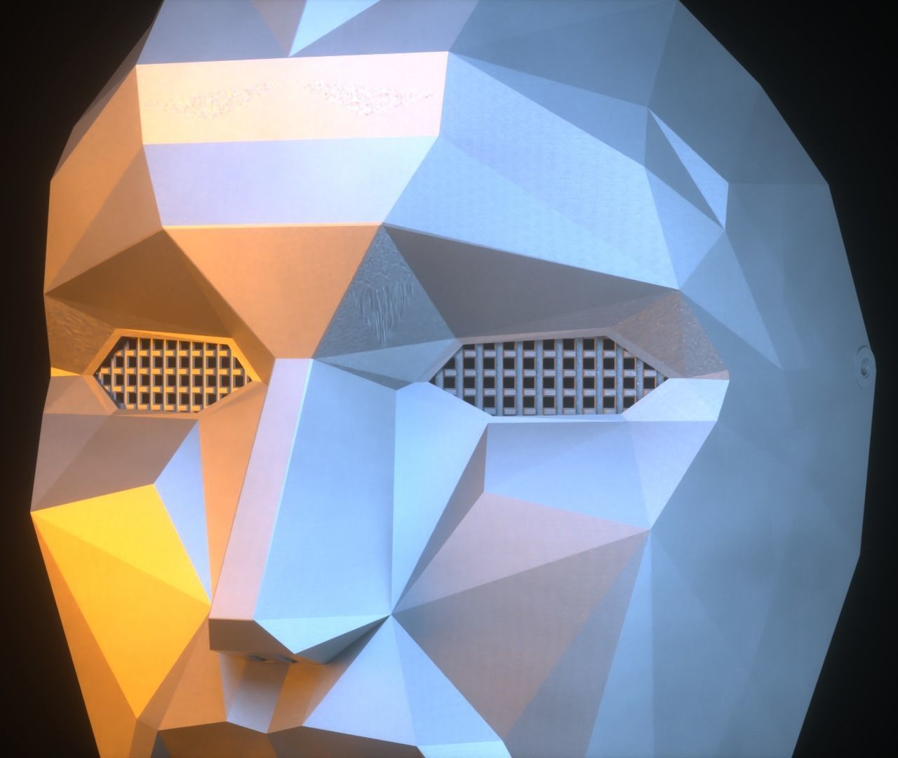 3D model Frontman Mask - Squid Game VR / AR / low-poly | CGTrader