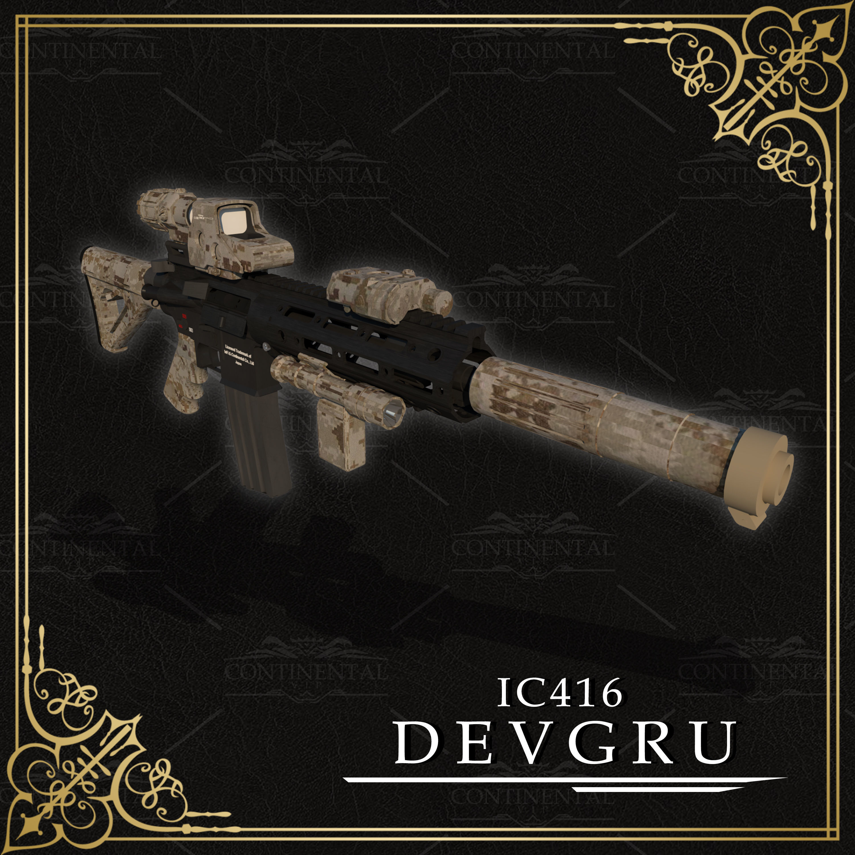 IC416 DEVGRU 3D model | CGTrader
