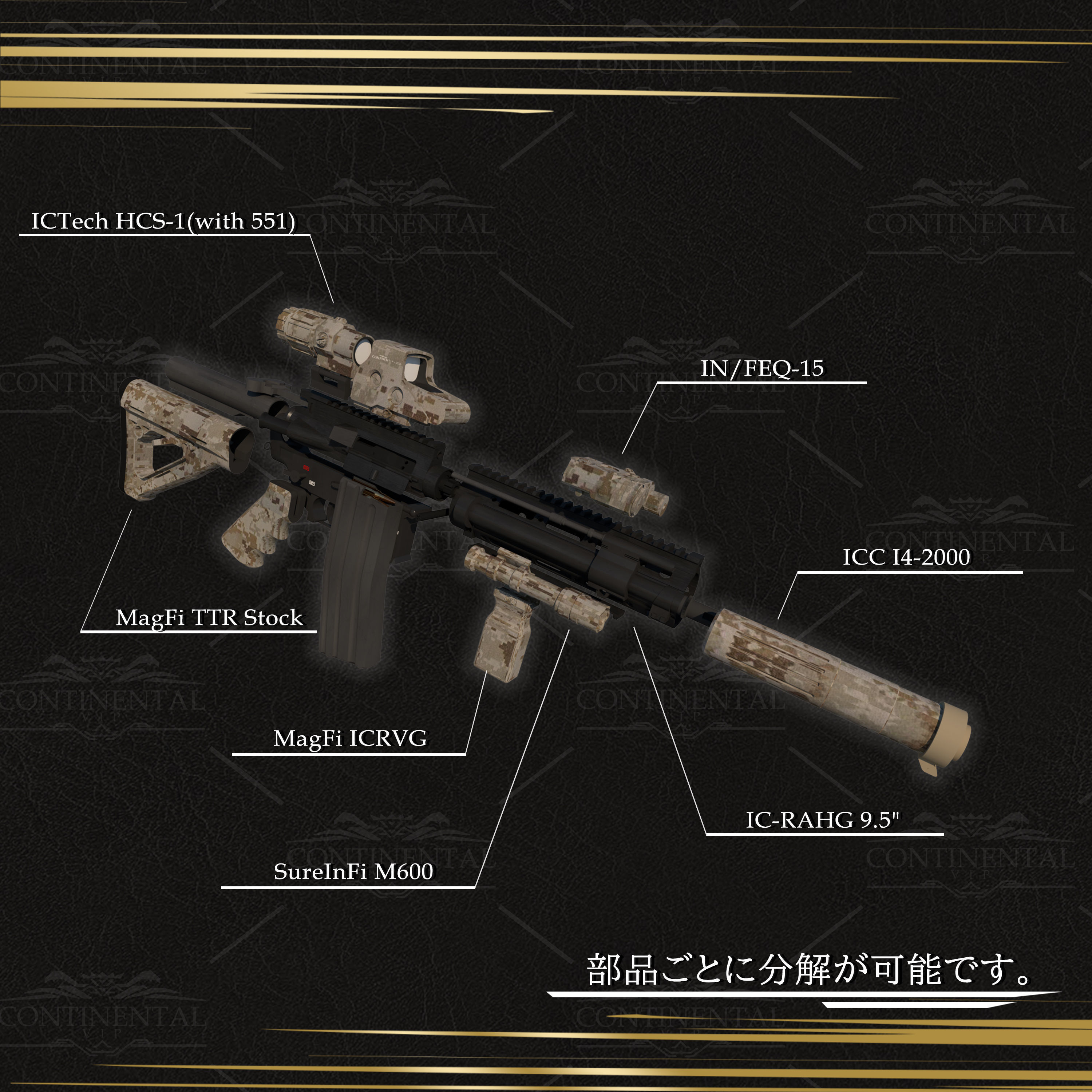 IC416 DEVGRU 3D model | CGTrader