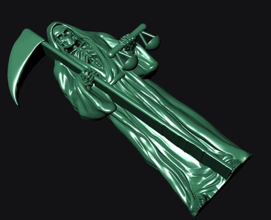 holy death 3D model 3D printable | CGTrader