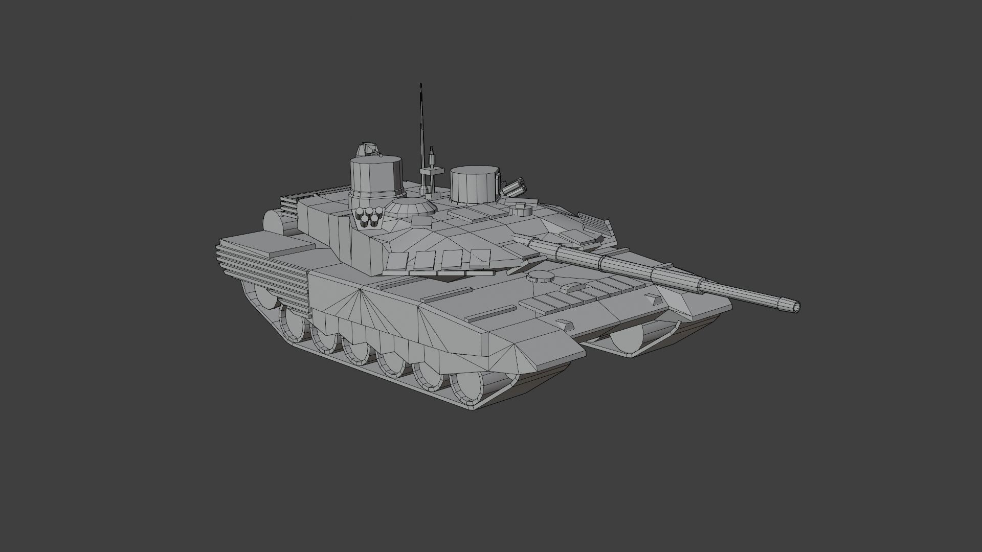 3D model T90 tank VR / AR / low-poly | CGTrader