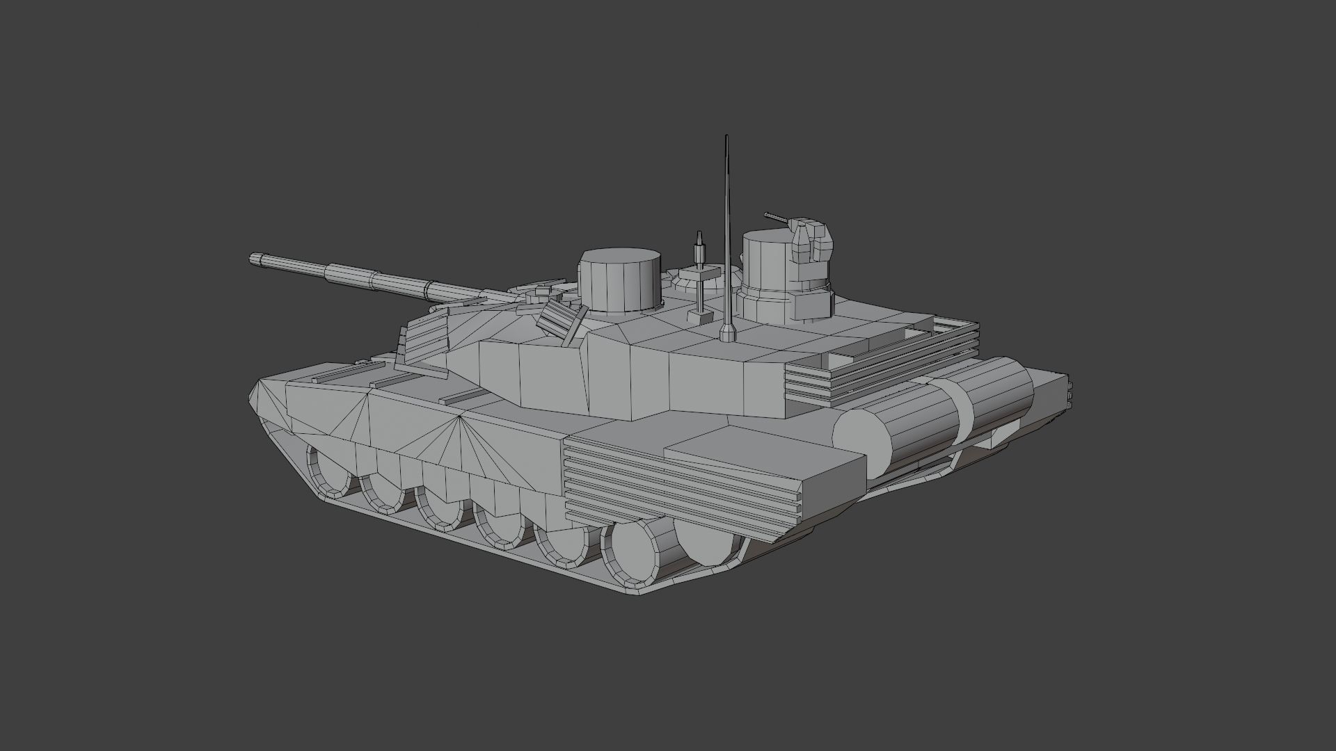 3D model T90 tank VR / AR / low-poly | CGTrader