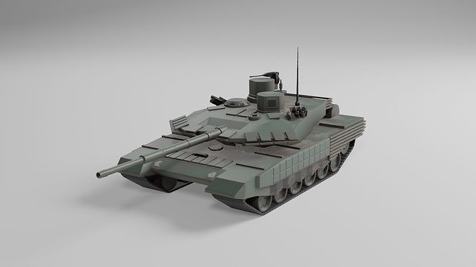 3D model T90 tank VR / AR / low-poly | CGTrader