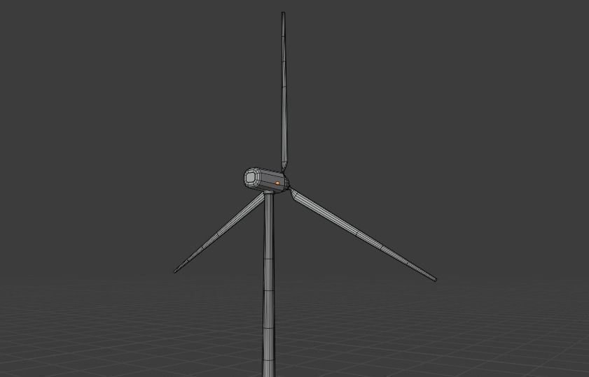 Low-Poly Wind Turbine - free free VR / AR / low-poly 3D model | CGTrader