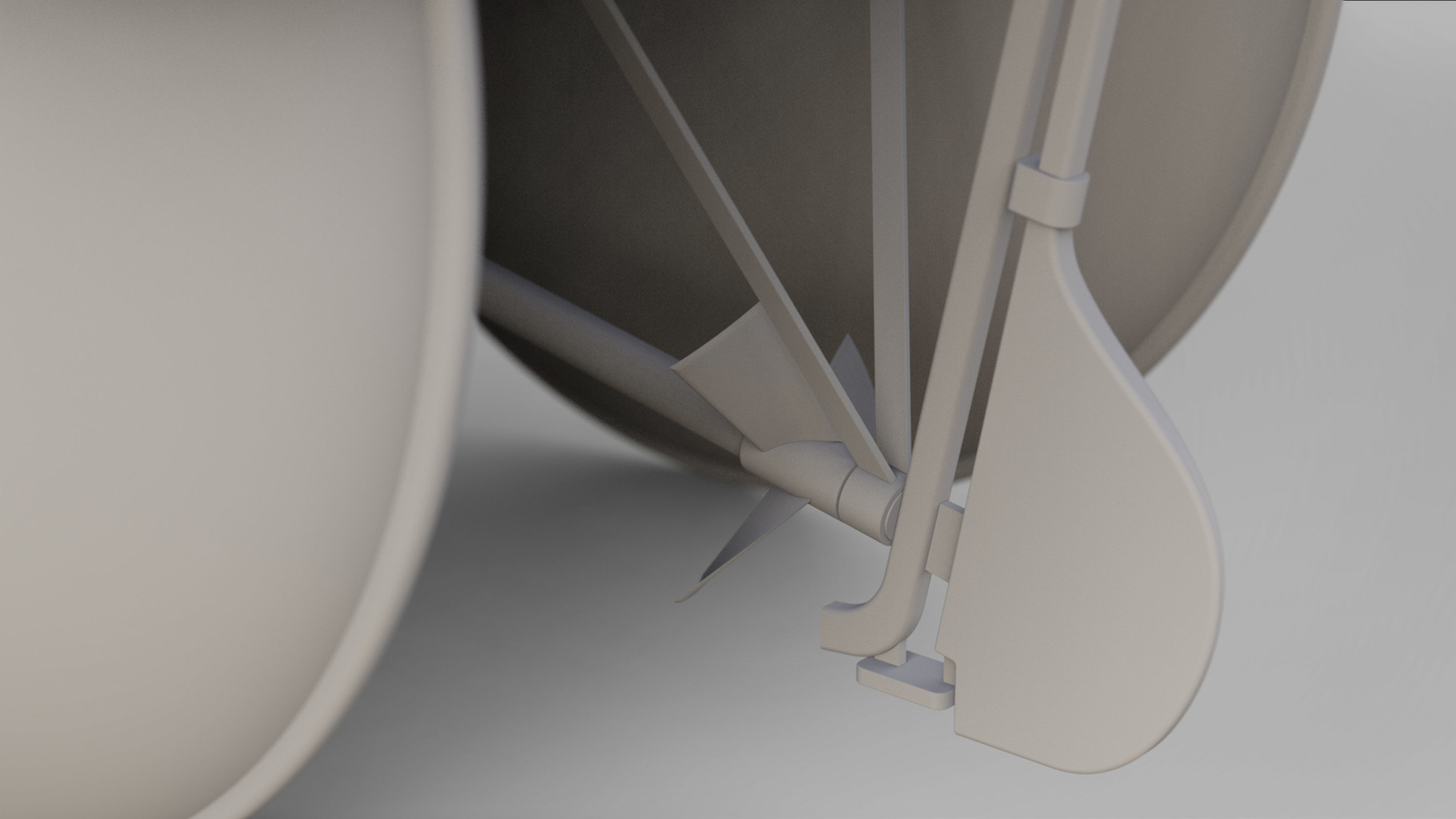 Roller Ship - Ernest Bazin 3D model | CGTrader
