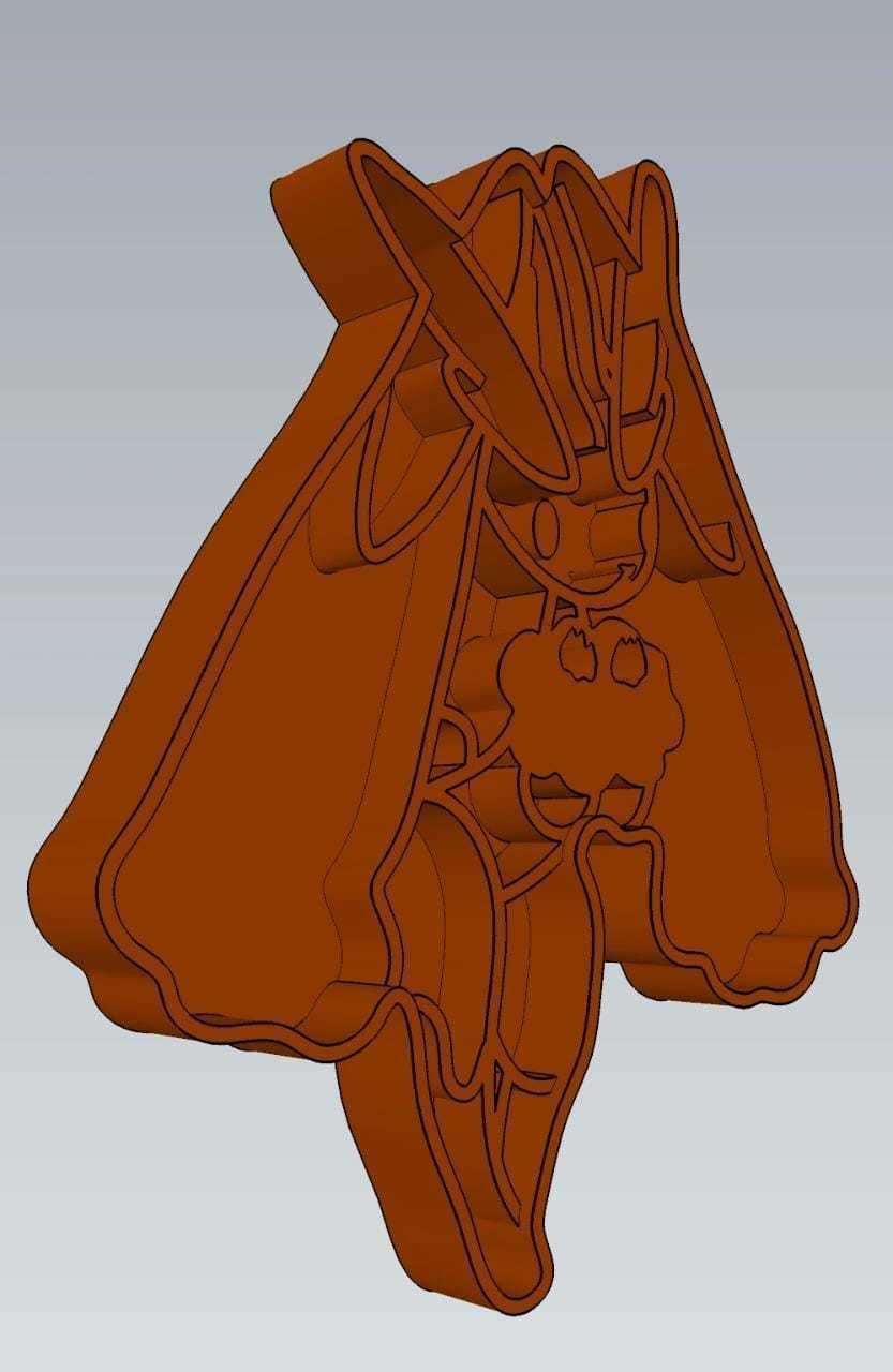 Amazing Pokemon Lopunny Cookie Cutter Stamp Cake Decorating 3D model ...
