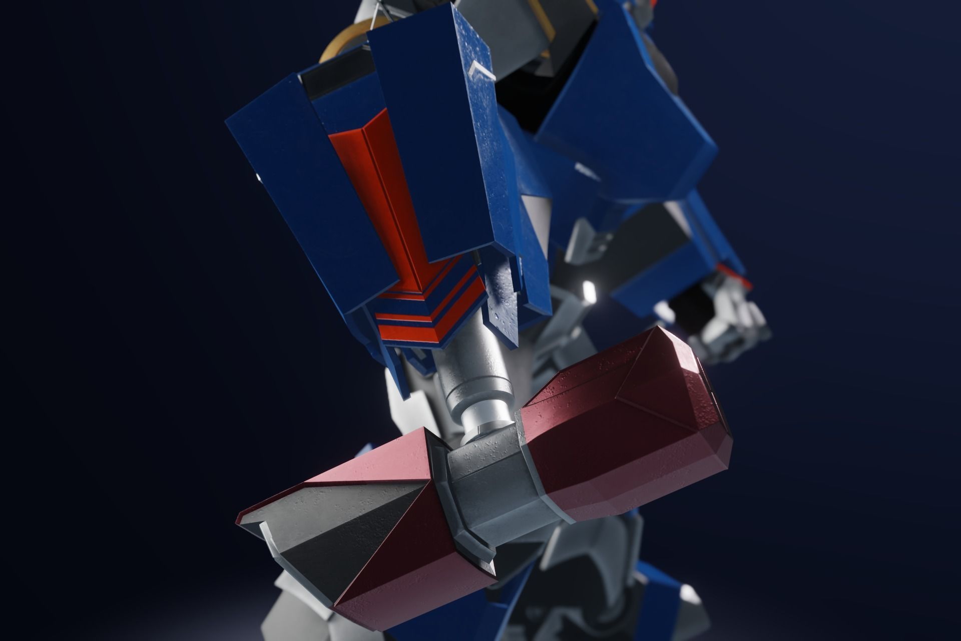 3D model Breakdown Transformers Prime Character Rig VR / AR / low-poly ...