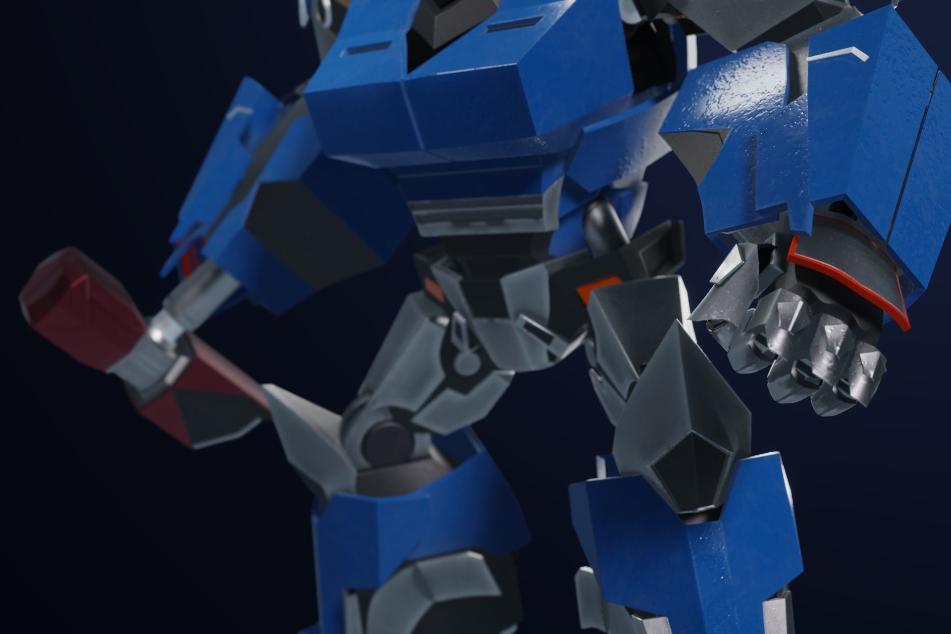 3D model Breakdown Transformers Prime Character Rig VR / AR / low-poly ...