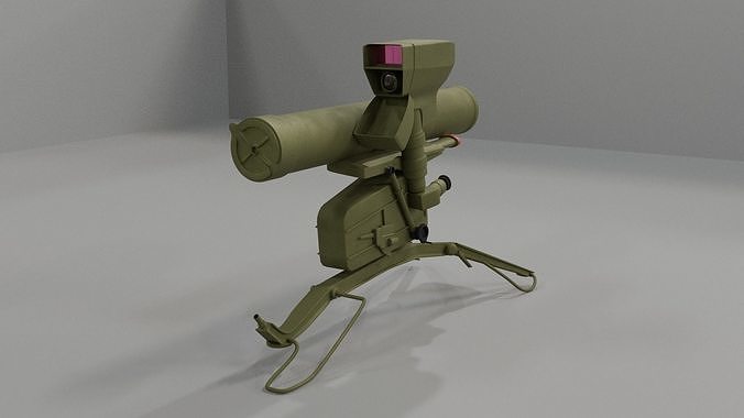 AT-4 Spigot free 3D model | CGTrader