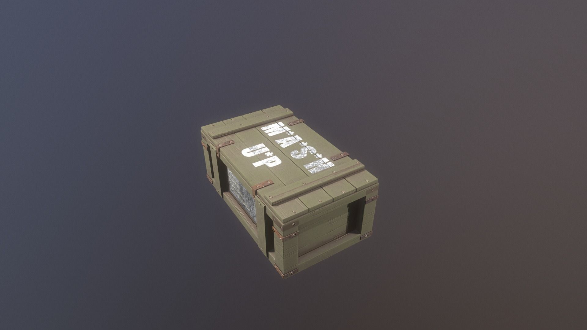 Militry Crate free VR / AR / low-poly 3D model | CGTrader