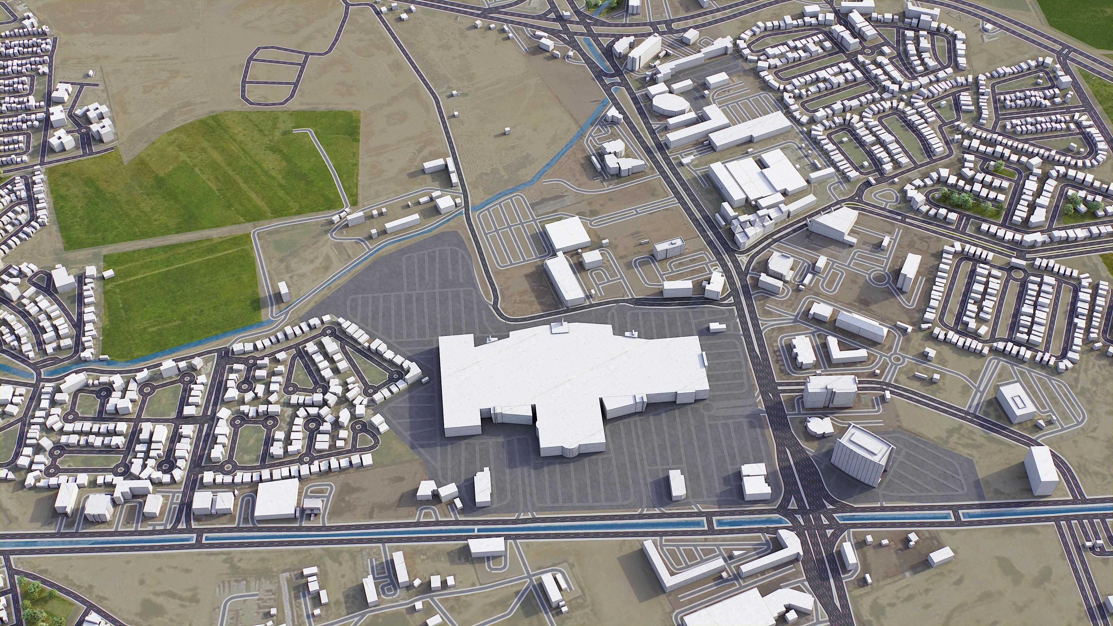 3D model Ciudad Juarez VR / AR / low-poly | CGTrader