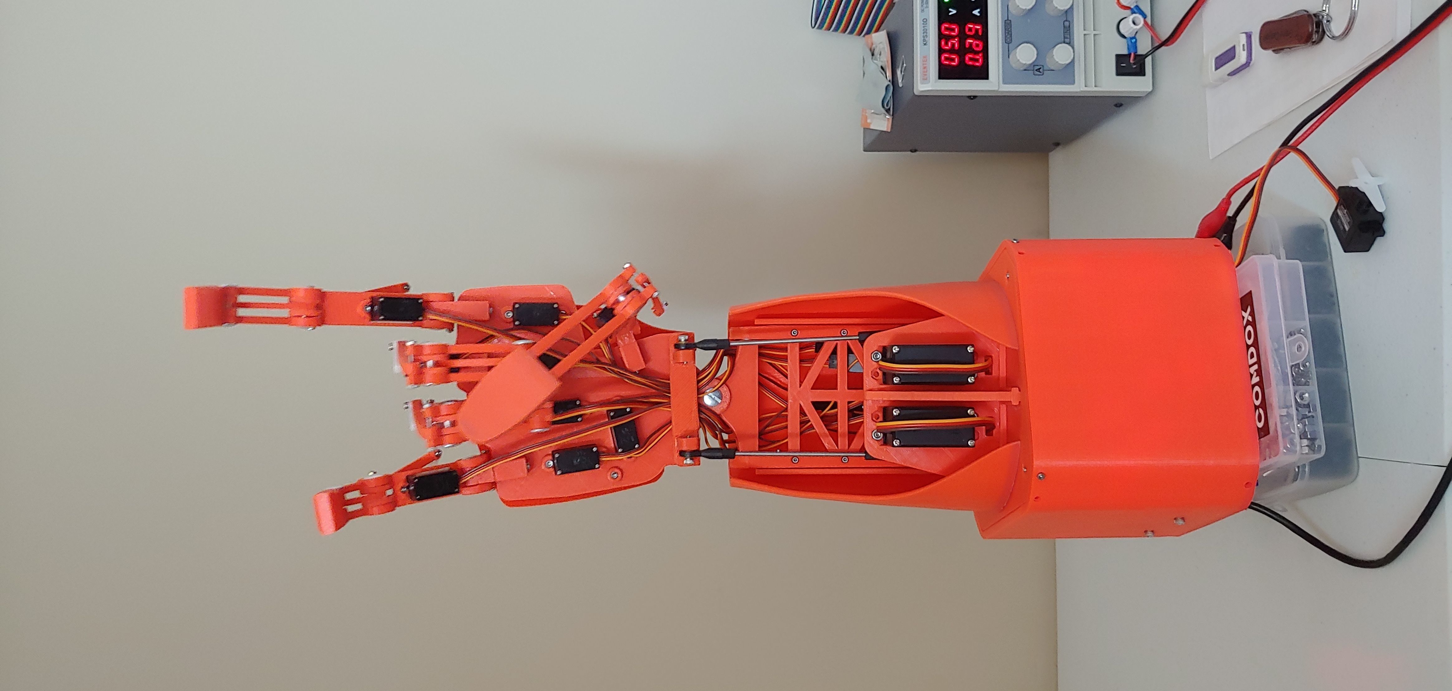 MECH-A2 ROBOTIC - BIONIC HAND AND LOWER ARM 3D model 3D printable ...