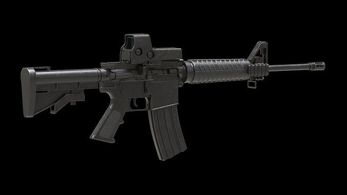 3D model Colt Canada C8A1 VR / AR / low-poly | CGTrader