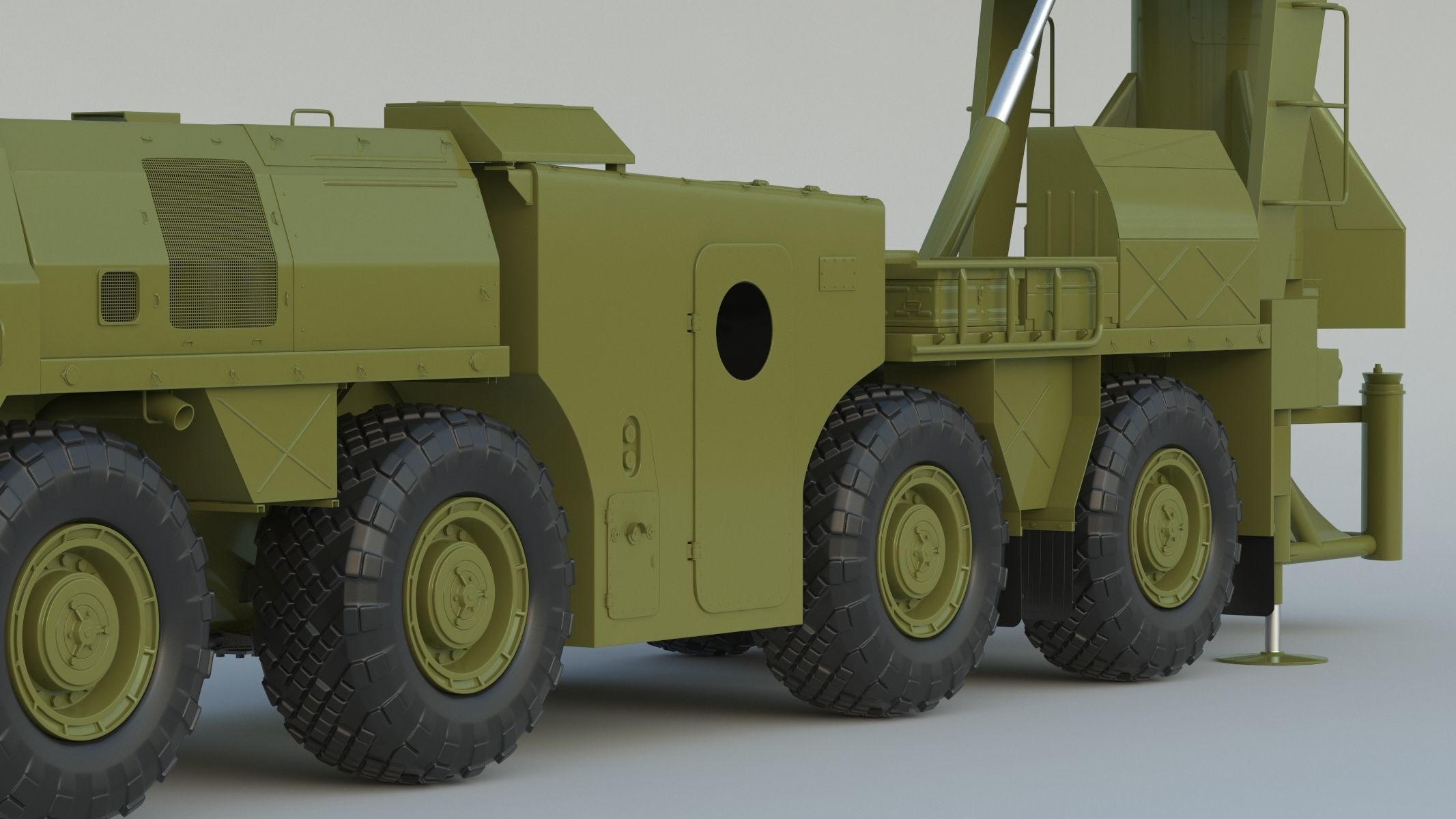 Scud Missile 3D model | CGTrader