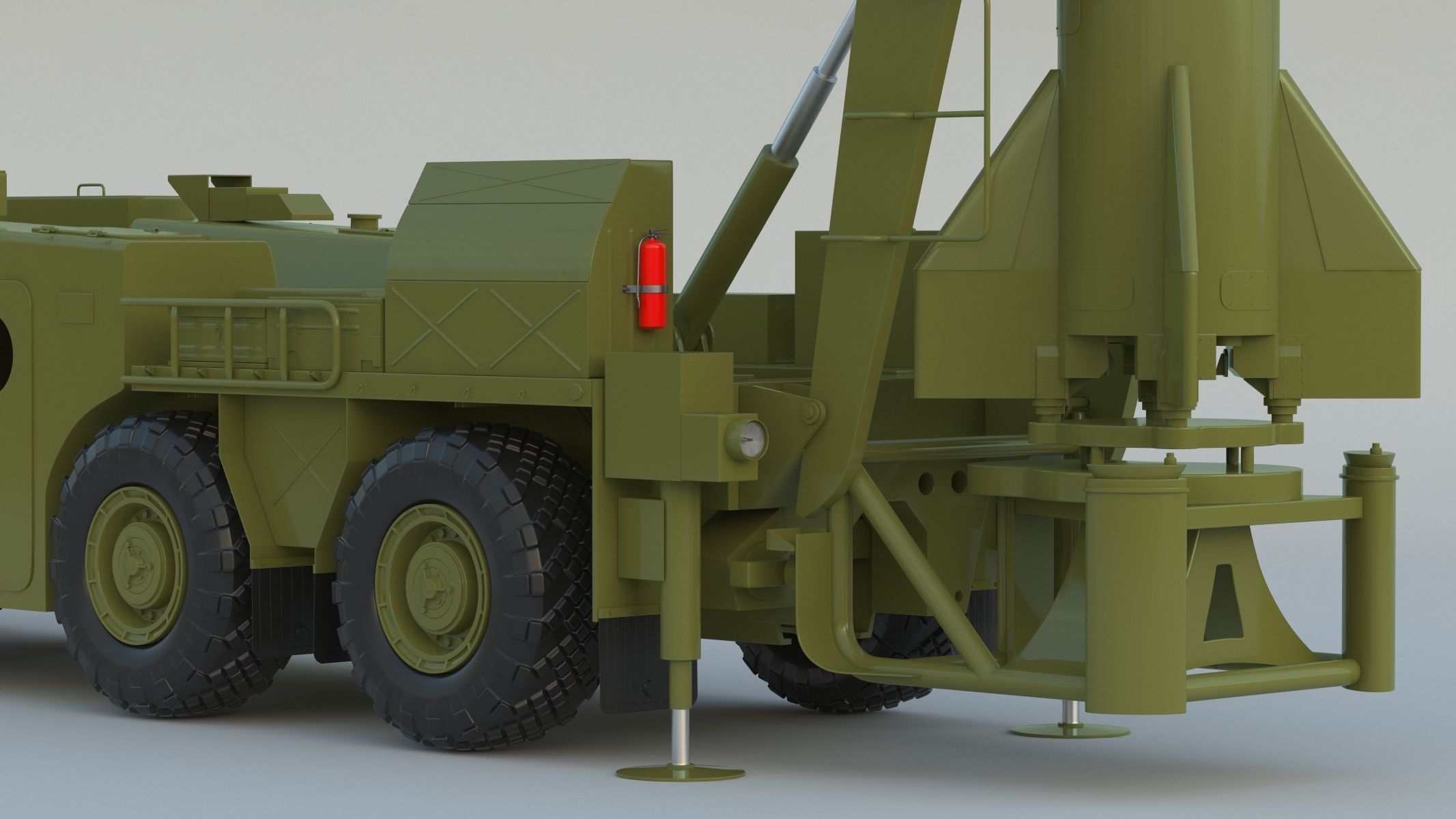 Scud Missile 3D model | CGTrader