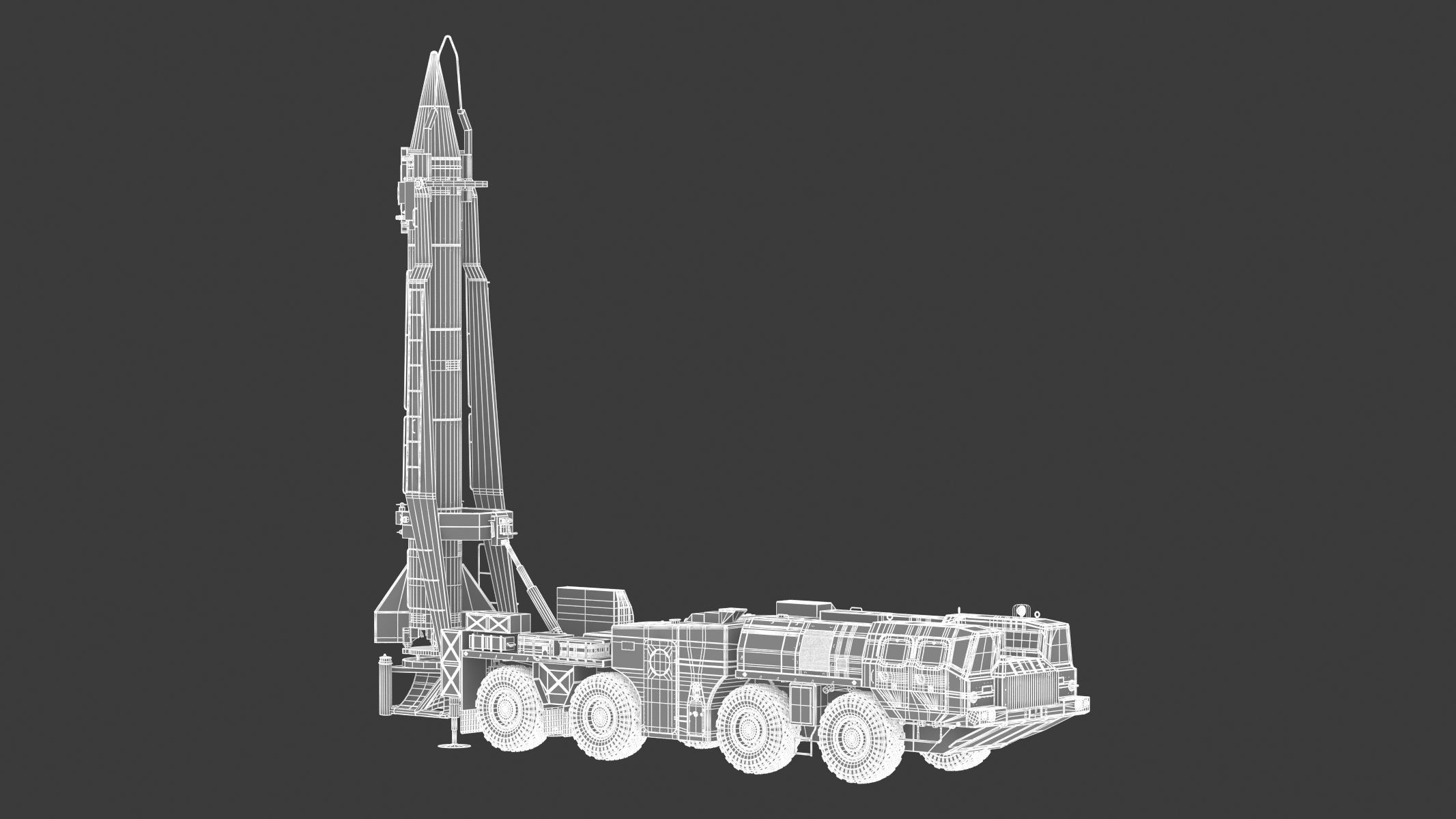 Scud Missile 3D model | CGTrader