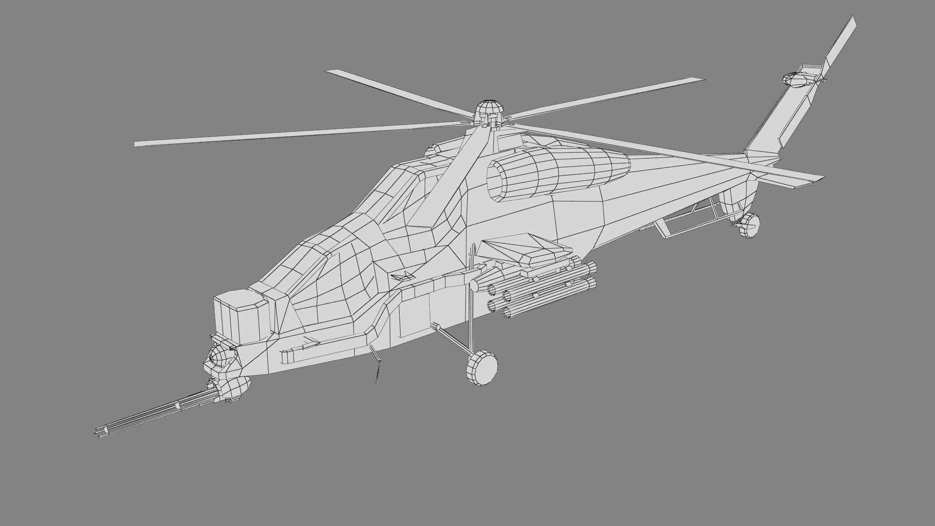 Helicopter Base Mesh Free free VR / AR / low-poly 3D model | CGTrader